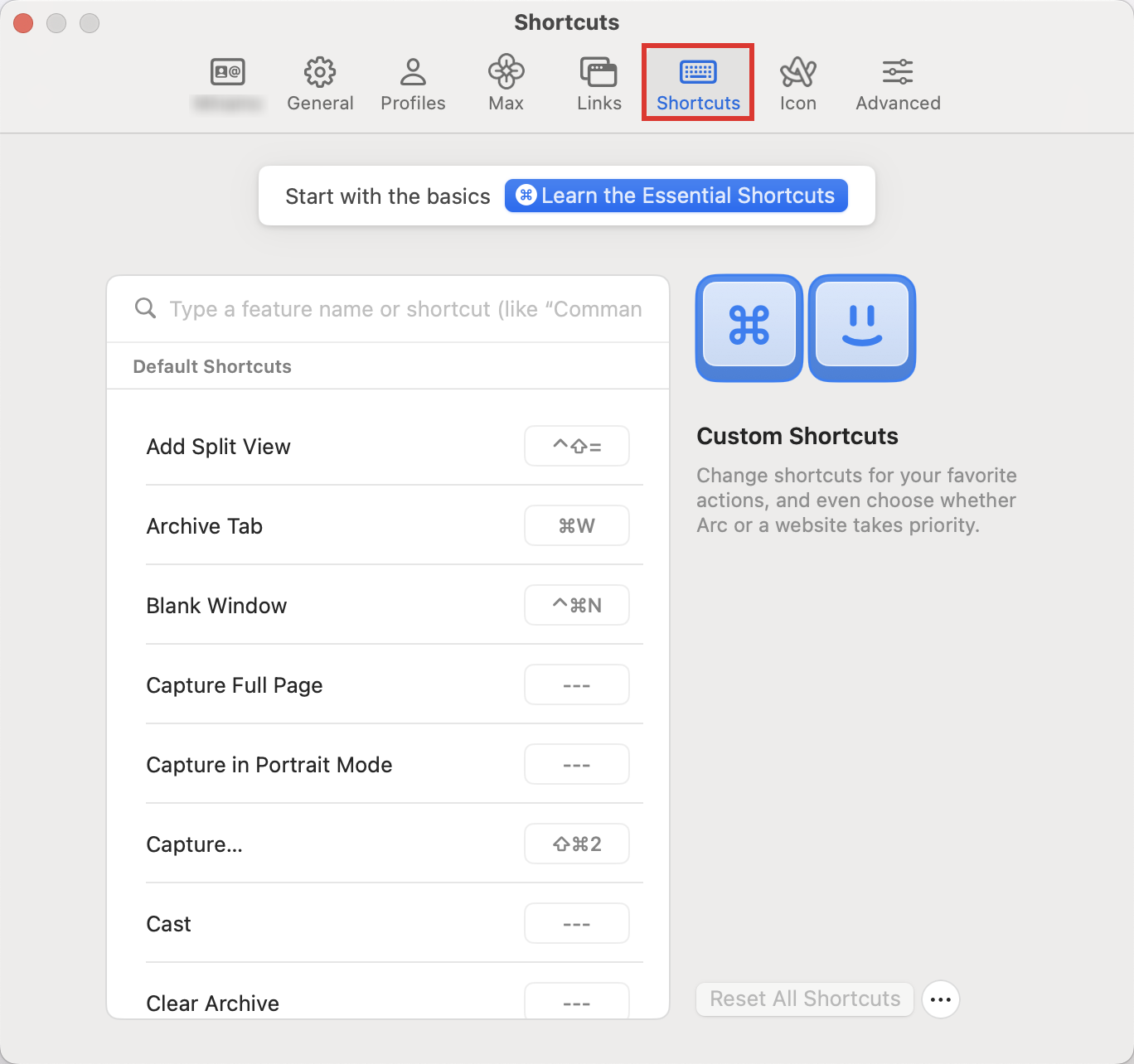 【Arcブラウザ】ショートカットキーの設定方法＆さらに便利になるおすすめのカスタマイズを紹介 | キーボードライフ