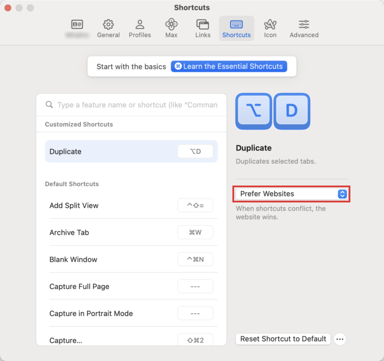 【Arcブラウザ】ショートカットキーの設定方法＆さらに便利になるおすすめのカスタマイズを紹介 | キーボードライフ
